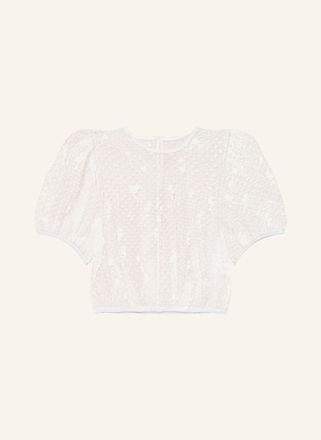 Riani Riani Dirndlbluse Aus T&uuml;ll weiss