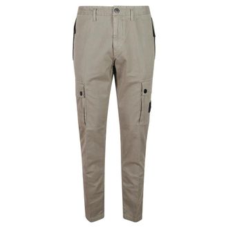 Stone Island Slim Fit Cargo Hosen - - Trousers - Herren - Gr&uuml;n - W36