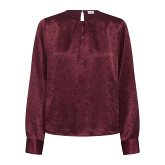 Saint Tropez Damen, Blusen & Hemden, Rot, 2XLGröße