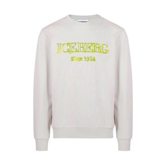 Iceberg Sweatshirt mit Kapuze und Logo - - Sweatshirts & Hoodies - Herren - Grau - XL