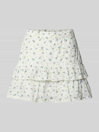 Vero Moda Volant Mini-Rock aus reiner Baumwolle TRINE