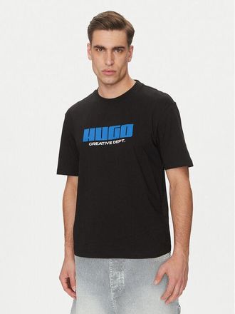 HUGO BOSS T-Shirt Newromi 50542934 Schwarz Regular Fit