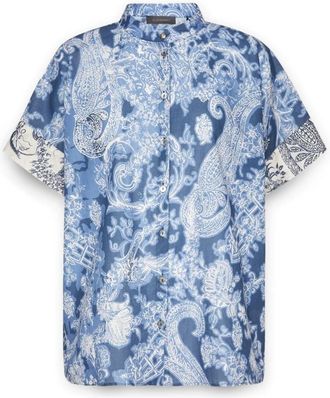 Elena Miro Damen, Blusen & Hemden, Blau, SGröße