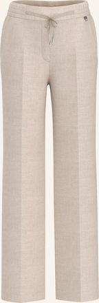 Marc Cain Marlenehose Washington Aus Flanell weiss