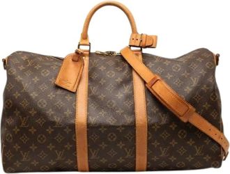 Louis Vuitton unisex, Pre-owned, Brun, Taille: ONE Size Keepall Bandouliere Monogram Bag doccasion