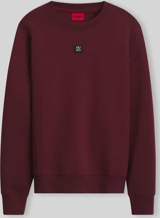 HUGO BOSS Sweatshirt mit Logo-Patch Modell Dettil