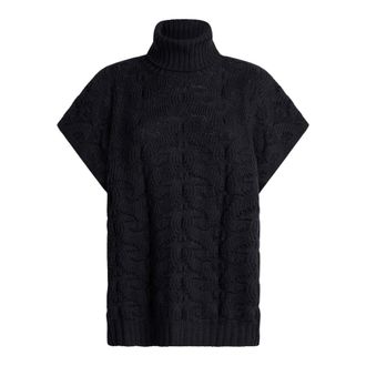 Etro Pull &agrave; col roul&eacute; cachemire - Femme - Pulls - Bleu - Taille: 38 FR