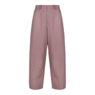 Alysi Femme, Pantalons, Violet, Taille: 40 FR Wide Pantalons