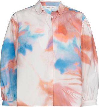 Marie M&eacute;ro Femme, Blouses et Chemises, Multicolore, Taille: 42 FR Chemise &agrave; Imprim&eacute; Floral