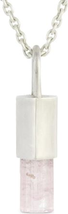 Parts Of Four collier Talisman en argent sterling orné dune rubellite