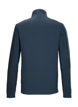 Killtec Langarmshirt KSW 58 MN FLX SHRT Warmhaltendes Funktionsshirt mit Stehkragen und Kinnschutz