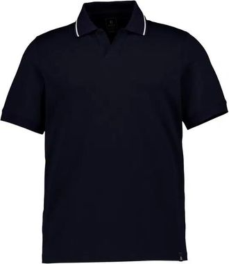 Boggi Milano Herren Polo-Shirt blau