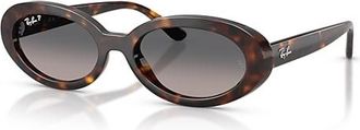 Ray-Ban Rb2223 Sonnenbrillen Havana Fassung Grau Glas Polarisiert 54-19