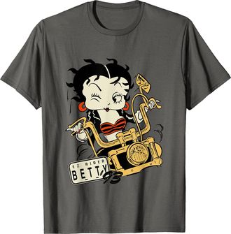 Betty Boop Ich bin Rider Betty T-Shirt
