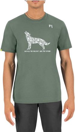 Karpos Homme, Tops, Vert, Taille: L Wild Animal T-Shirt