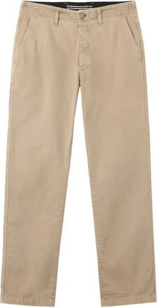 Stone Island Homme, Pantalons, Beige, Taille: W29 Pantalon Chino Coupe D&eacute;contract&eacute;e avec Ceinture &Eacute;lastiqu&eacute;e
