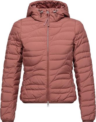 Moncler Moncler Delebiao Hooded Short Down Jacket, Women, Brown, Size: 00