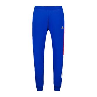 Le Coq Sportif Tricolore Jogginghose Blau Baumwolle Herren - - Trousers - Herren - Blau - XS
