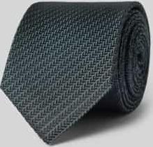 Olymp Seidenkrawatte mit rückseitigem Label-Detail