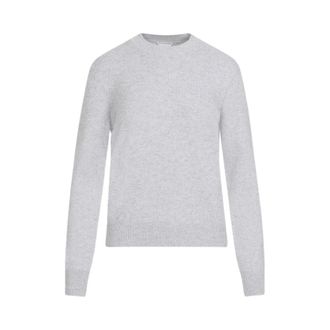 Bottega Veneta Femme, Pulls, Gris, Taille: 38 FR Pull Ras du Cou