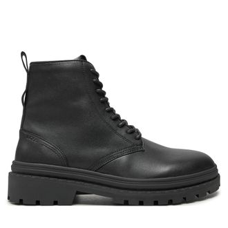 HUGO BOSS Schn&uuml;rstiefeletten Boss Nebular Halb lt 50523478 Schwarz