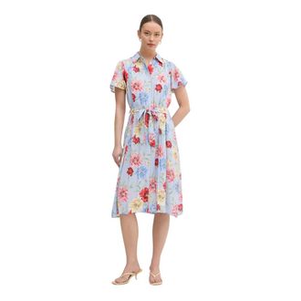 GANT Robe chemise florale - Femme - Robes - Multicolore - Taille: 44 FR