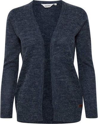 Oxmo Strickjacke OXNena Strickjacke offen geschnitten