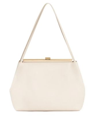 Fabiana Filippi sac porté épaule en cuir - Blanc