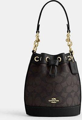 Coach Mini-Beuteltasche aus Signature-Canvas