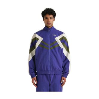 Diadora Homme, Sport, Bleu, Taille: L Track Jacket Legacy
