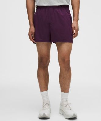 lululemon Short Pace breaker non doubl&eacute; pour Hommes - 13 cm - Taille XL