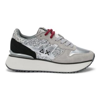 Sun 68 Femme, Chaussures, Gris, Taille: 40 EU Big Stargirl Glitter