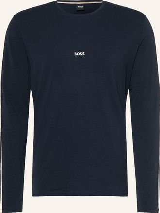 HUGO BOSS Pyjama-Oberteil blau