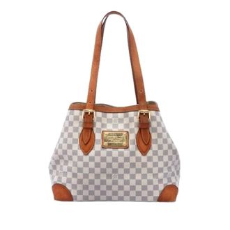 Louis Vuitton Pre-owned Hampstead MM - Femme - Pre-owned - Blanc - Taille: ONE Size