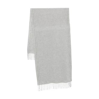 Brunello Cucinelli Stilvoller klassischer Schal - - Accessories - Herren - Grau - ONE SIZE