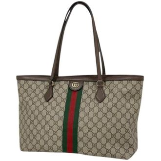 Gucci Sac cabas vintage Pre-owned - Femme - Pre-owned - Brun - Taille: ONE Size