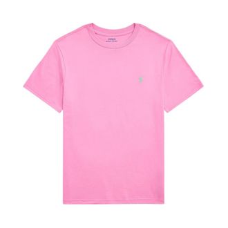 Ralph Lauren Homme, Tops, Rose, Taille: S T-shirt &agrave; Manches Courtes