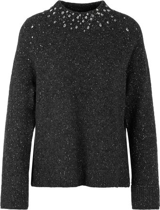 Marc Cain Pullover mit Schmucksteinen