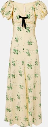 Rodarte Robe aus Seiden-Cr&ecirc;pe