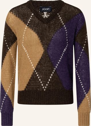 Joop Pullover Karga Mit Alpaka braun