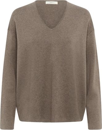 Inwear V-Ausschnitt Strickware - - Knitwear - Damen - Grau - XL