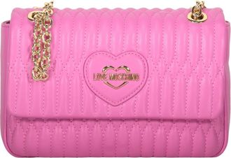 Love Moschino Femme, Sacs, Rose, Taille: ONE Size Quilted Shoulder Bag