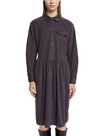 Esprit Cordkleid mit Taschen - Anthracite