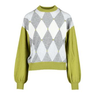 Ballantyne Kaschmir Strickpullover - - Knitwear - Damen - Mehrfarbig - XL