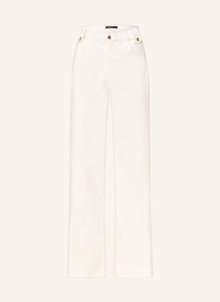 Maje Wide Leg Jeans weiss