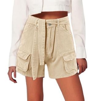 Generic Short en Jean Femme Taille Basse Femme Plage Nuit Paper Anti Oversize Escalade &Eacute;vas&eacute; Electrostimulation Maille Nylon Assorti Destroy Nid Revers Adduct