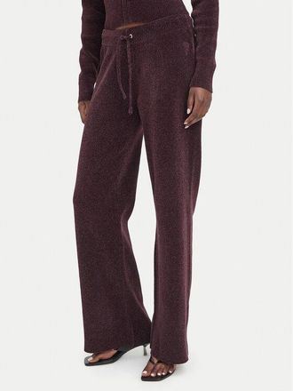 Juicy Couture Jogginghose JCWEB006 Dunkelrot Regular Fit