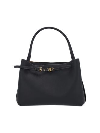 Tod's Tods Hobo Bags - Handbag In Black Calfskin, Top Handle - Gr. unisize - in Schwarz - f&uuml;r Damen