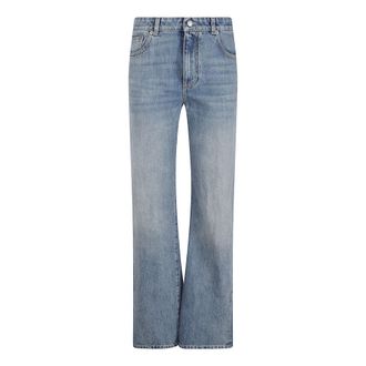 Alexander McQueen Gerades Jeans - - Jeans - Damen - Blau - W26
