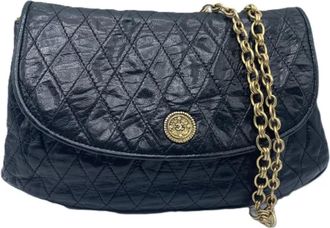 Chanel Pre-owned Cuir sacs-bandouliere - Femme - Pre-owned - Noir - Taille: ONE Size